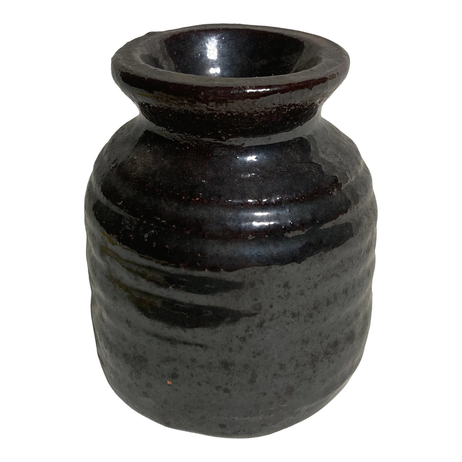 Vintage Studio Art Handmade Pottery Vase | Chairish