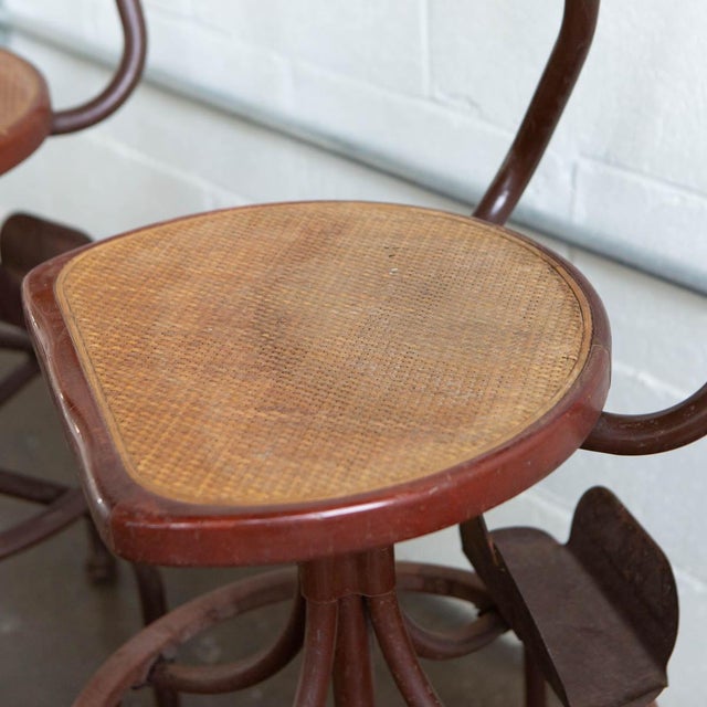 Early 20th Century Western Electric Operator Stools - Set of 2 | Chairish