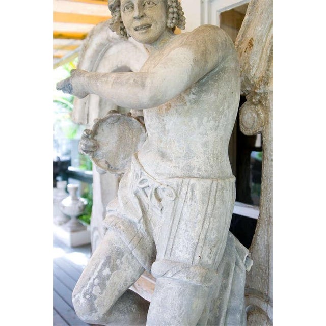 Limestone Statue | Chairish