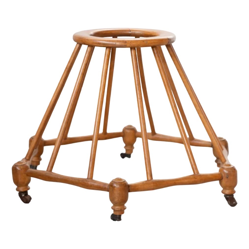 Vintage Beechwood Baby Walker, 1950s | Chairish