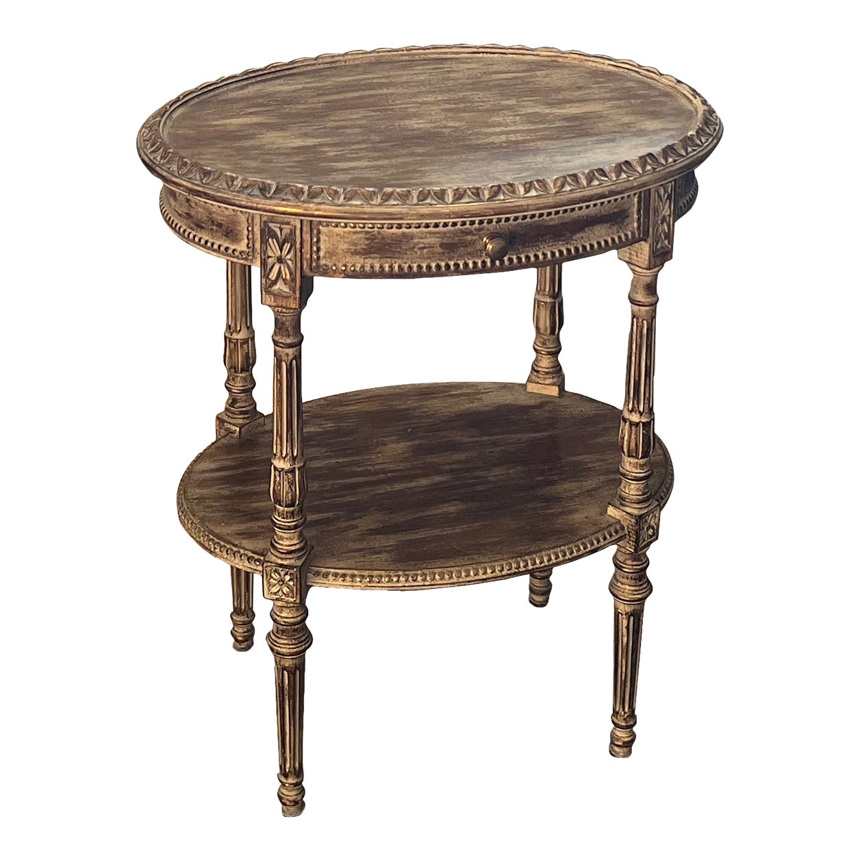 Oval Accent Table/ Side Table - Louis XVI Style. Possible Local ...