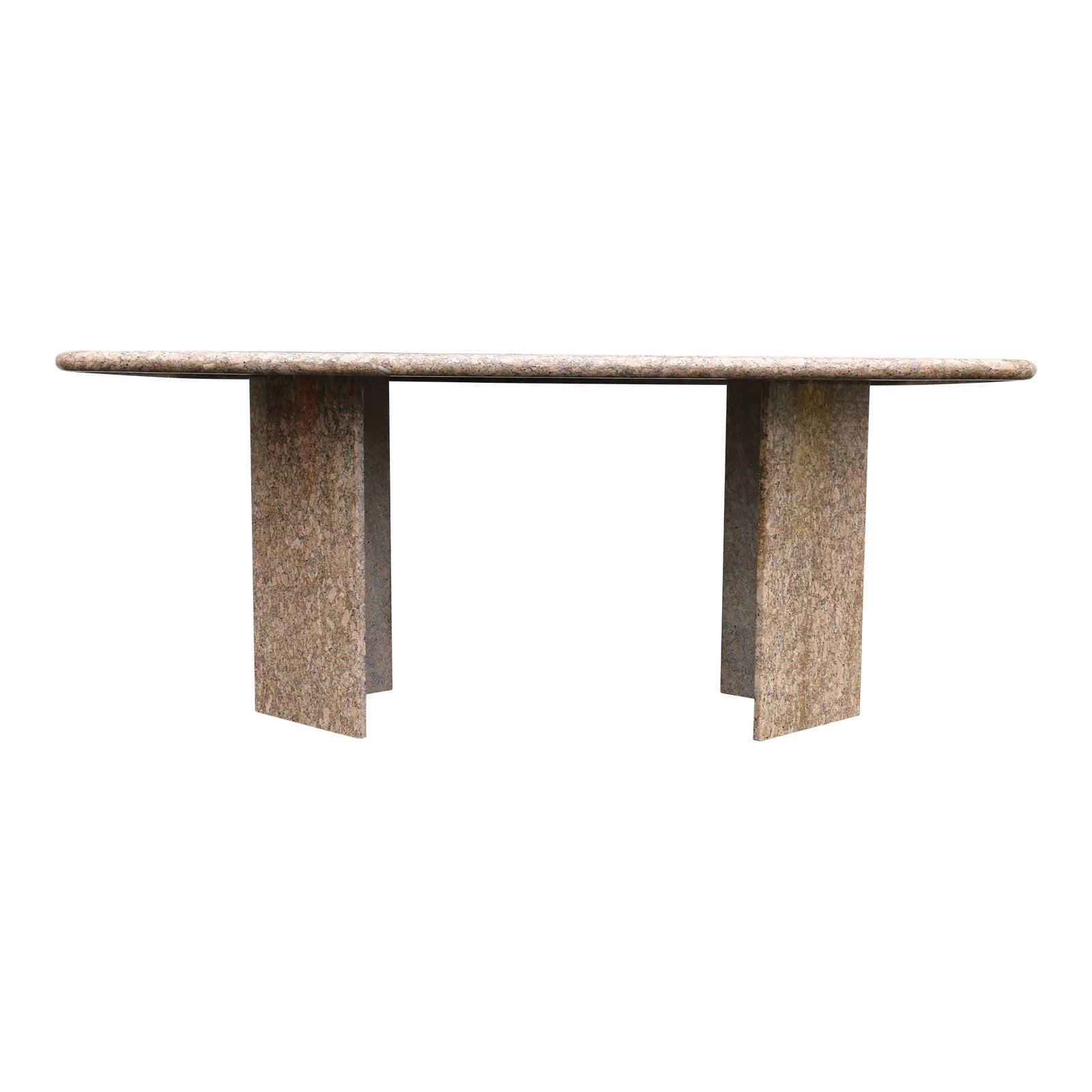 Vintage Italian Granite Dining Table, 1980s | Chairish