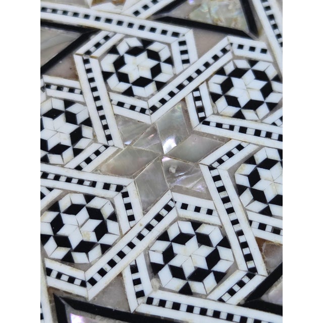 Mid 20th Century Persian Khatam Lidded Box | Chairish