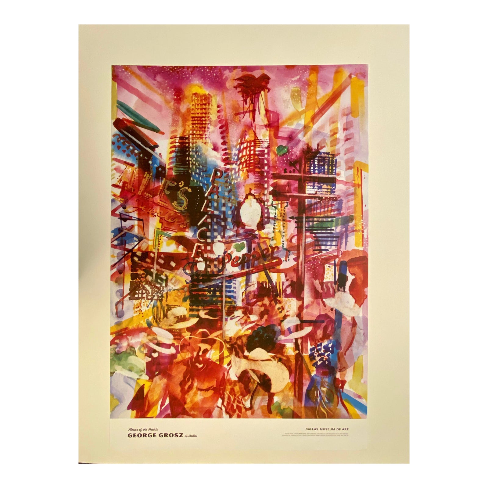 George Grosz, Mid 20th Century Dallas Museum of Art George Grosz Poster ...