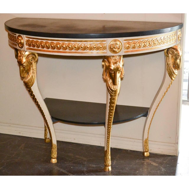 French Neoclassical Console | Chairish