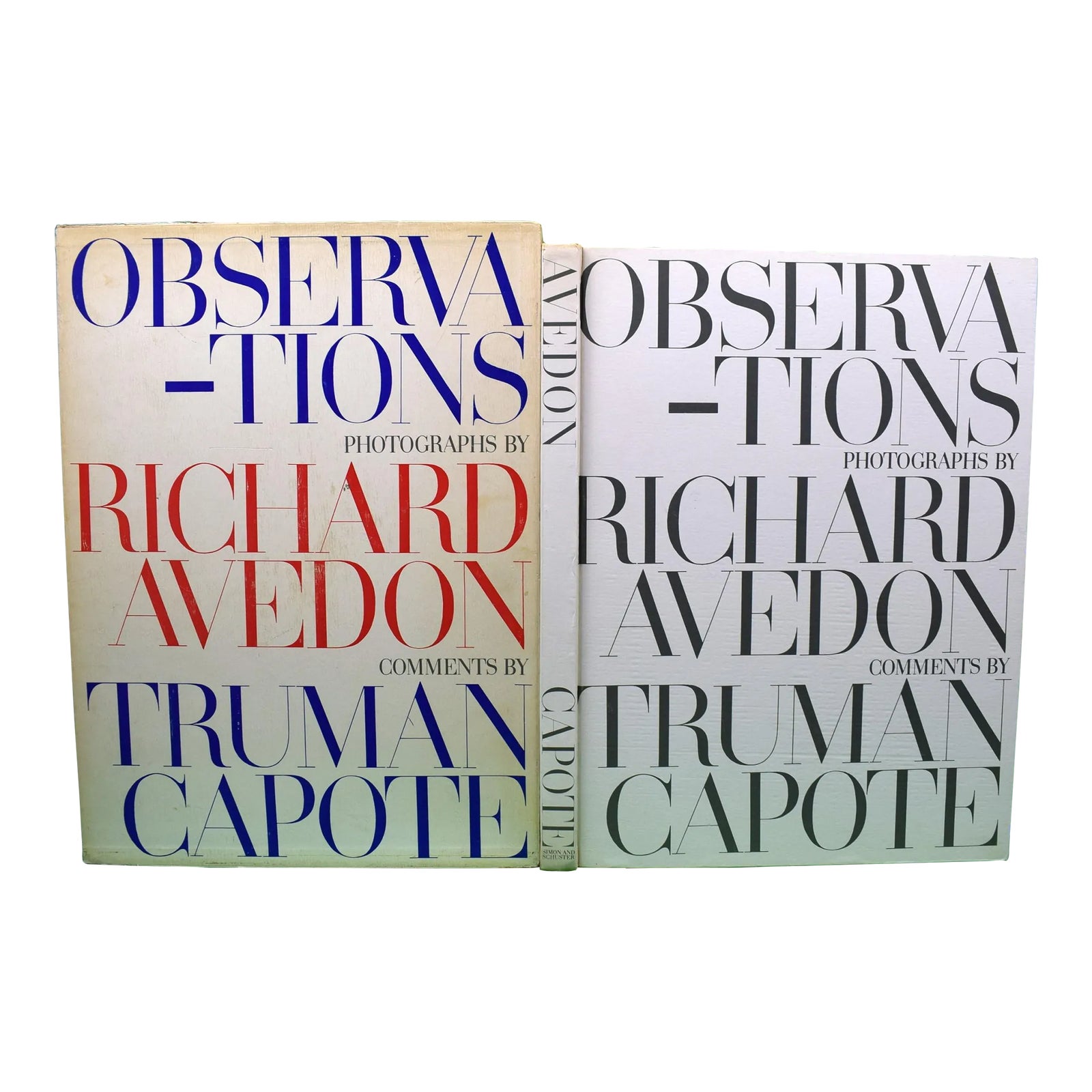 "Observations: Photographs by Richard Avedon" 1959 Capote, Truman ...