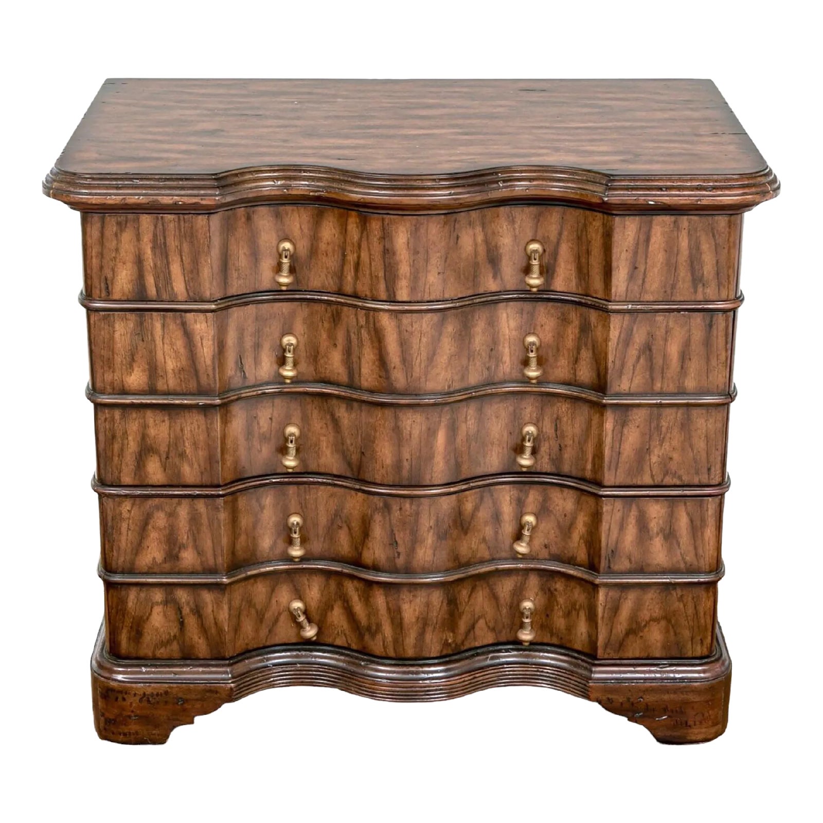 Vintage Theodore Alexander Chest of Drawers Nightstand Side Table ...