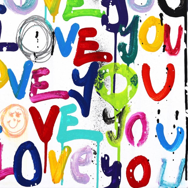 Graffiti Painting Urban Playful Street Art Colorful "Write in a ...