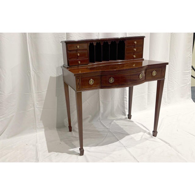 1980s Baker Furniture Federal Style Ladies Writing Desk | Chairish
