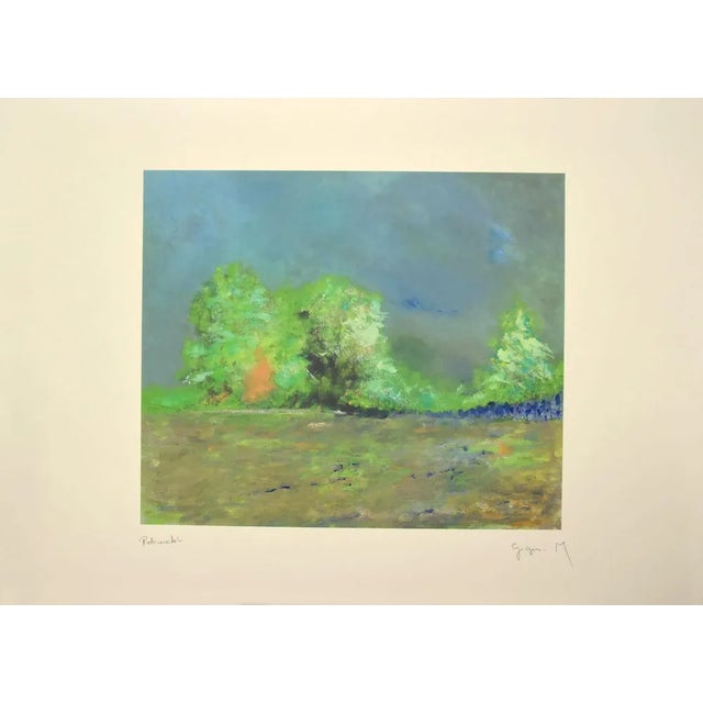 Martine Goeyens, Le Ciel de Flandre, Digigraph Print, 21st Century ...