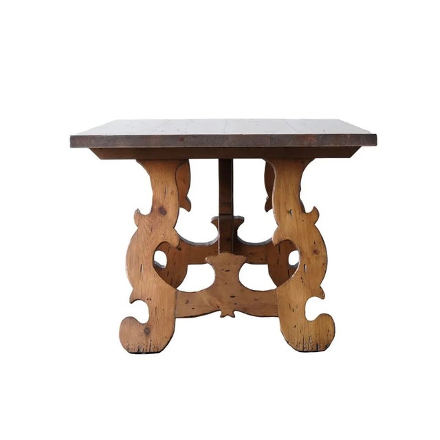 Matthew Izzo Home English Farmhouse Rectangle Dining Table | Chairish