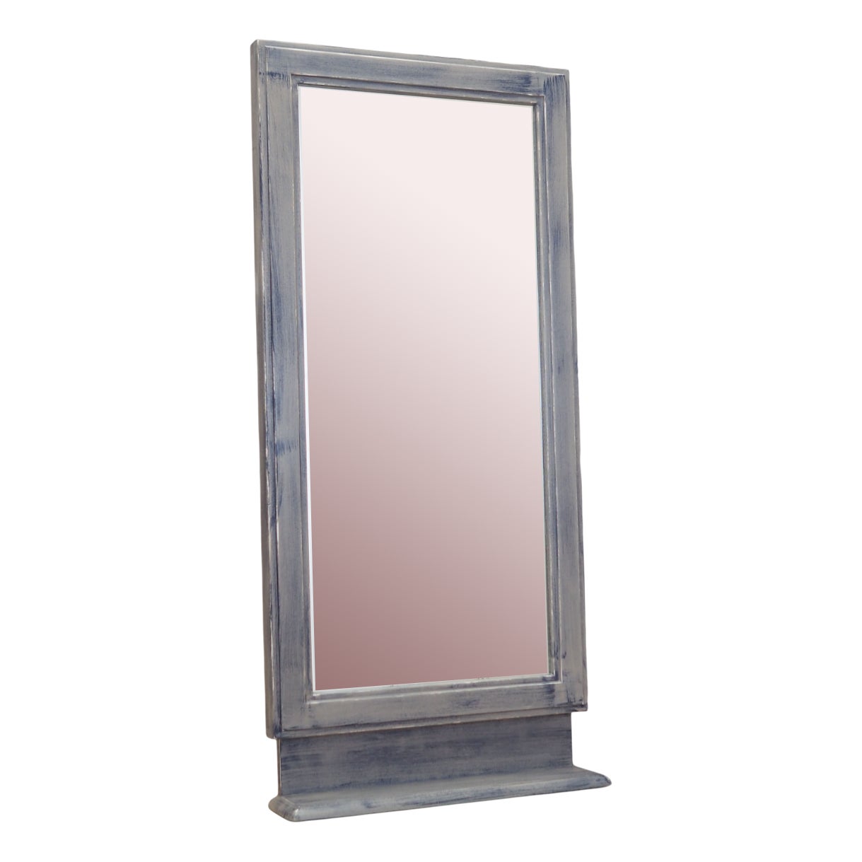 Danish Mirror in Beech Frame, 1960s | Chairish