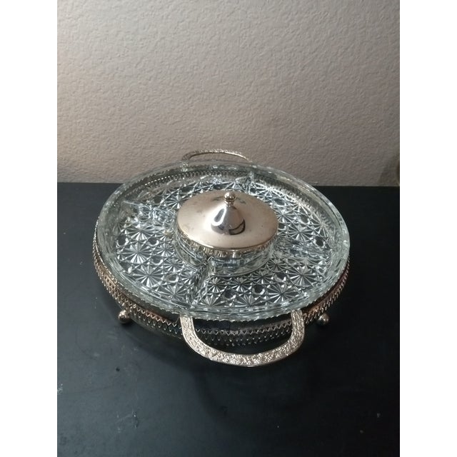 1940s Queen Anne Mayell England Silver Plated Hors D’oeuvres Divided ...