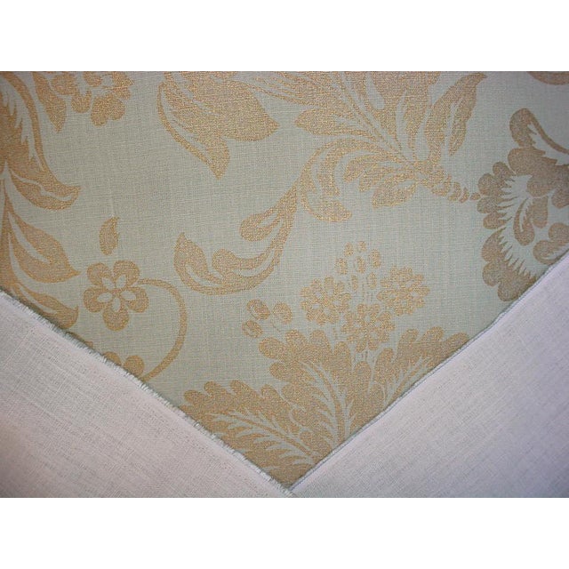 Gp & J Baker Bp10151 Nocturne Spa Handprint Damask Upholstery Fabric- 3 ...