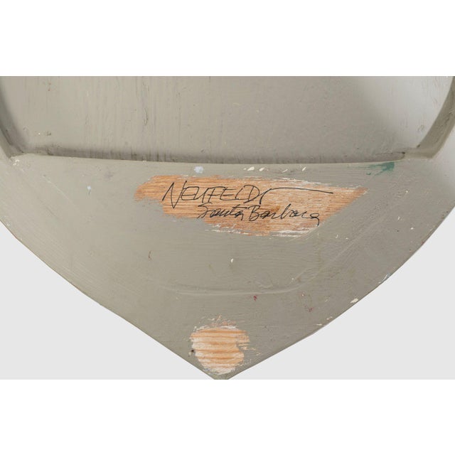 Max Neufeldt Branch Heart Collage – Assemblage Sculpture 1990 | Chairish