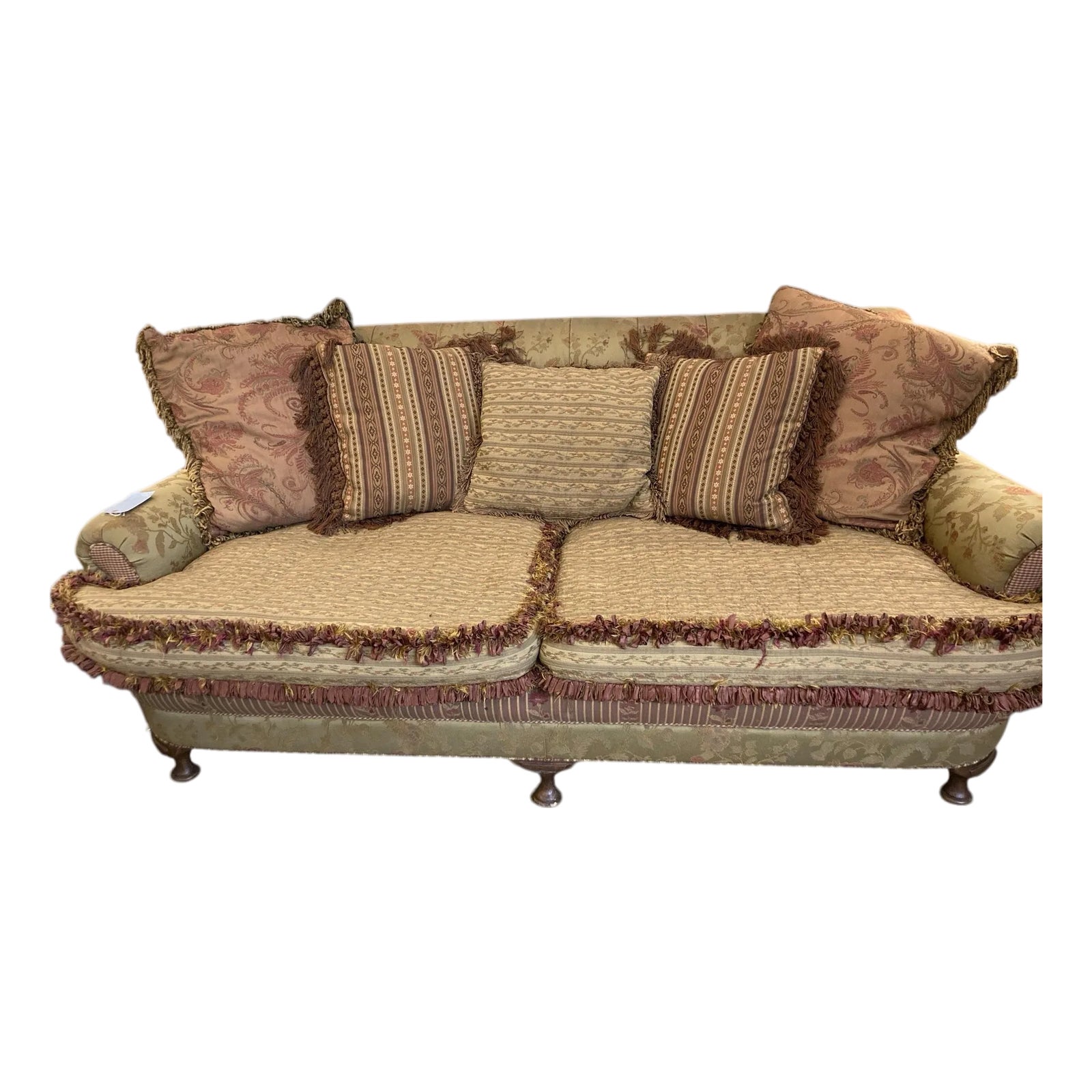 Carol Hicks Bolton for E J Victor Boho Sofa | Chairish