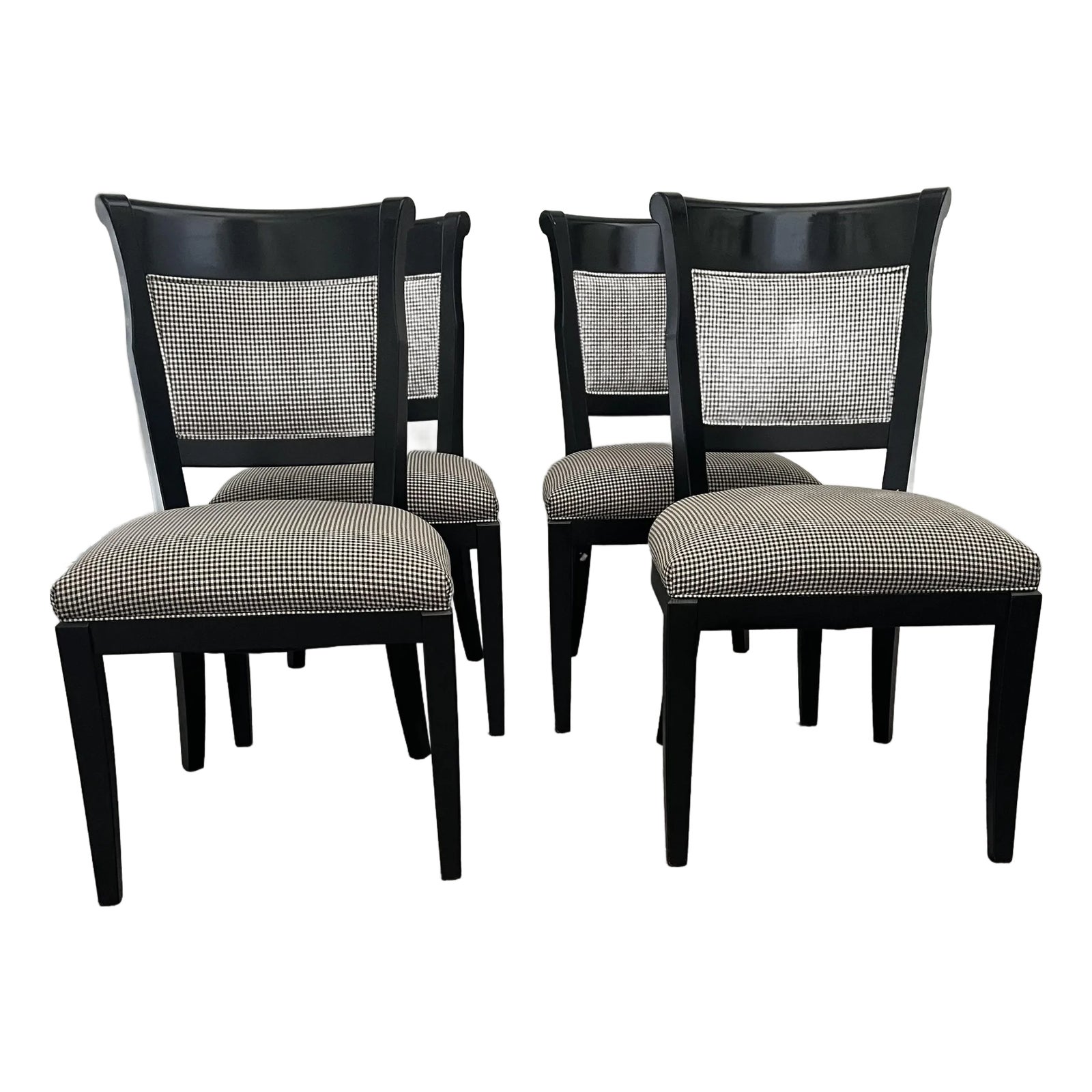 Dining Room Chairs by Zimmerman Chair - Set of 4 | Chairish