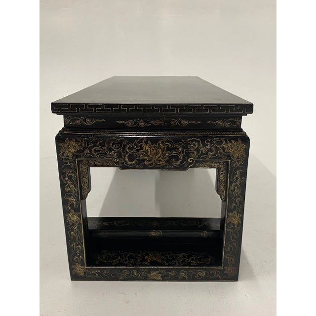 Vintage Chinese Lacquer Coffee Table | Chairish