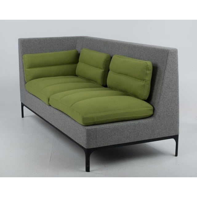 Allemuir Three Piece Post Modern Sectional Sofa Seating Group | Chairish