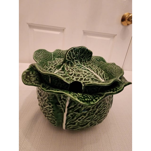 Early 20th Century Portugal Cabbage Tureen | Chairish