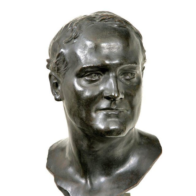 Francis Derwent Wood Circa 1910 Glasgow School Bronze Bust | Chairish