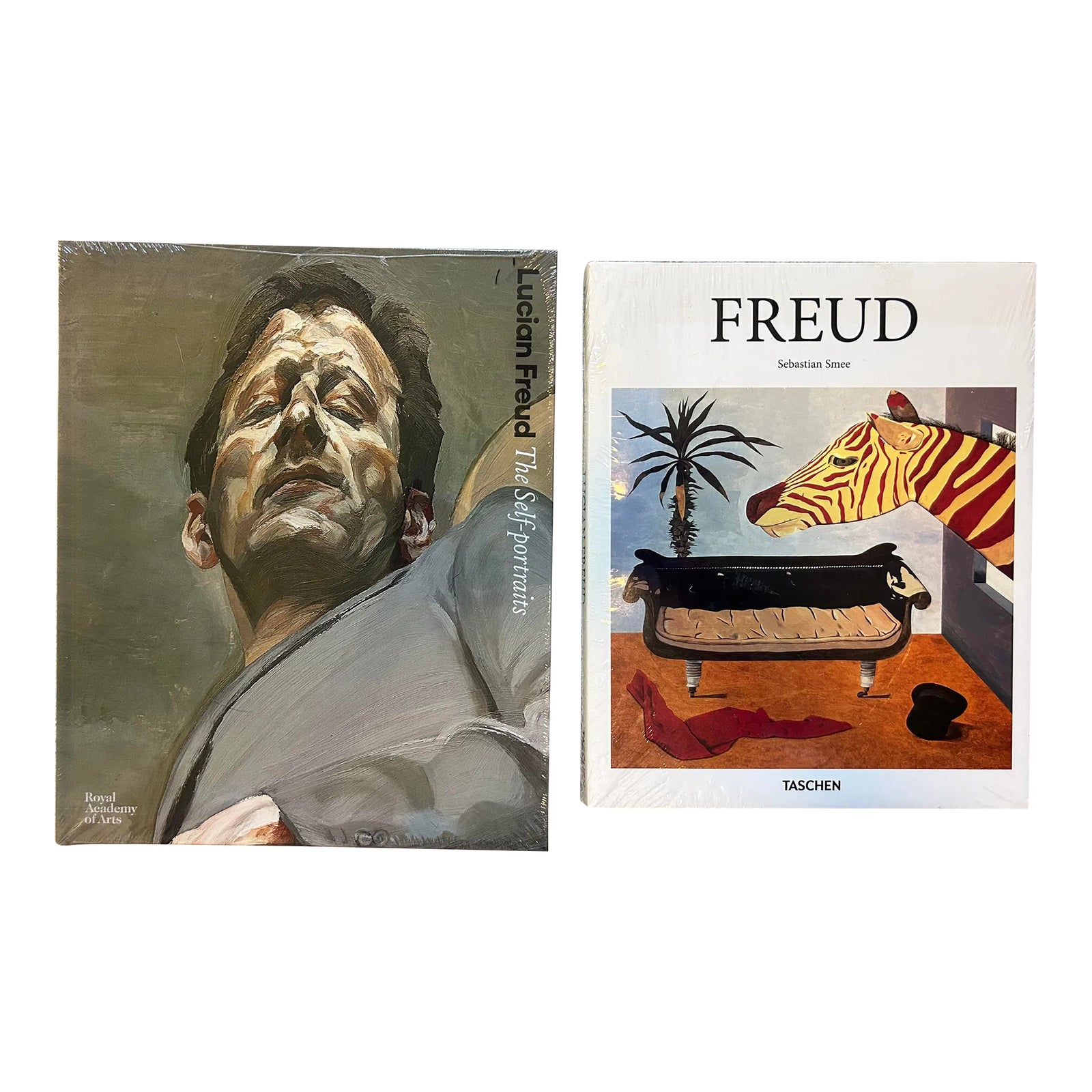Set of Two Lucian Freud Art Books New | Chairish