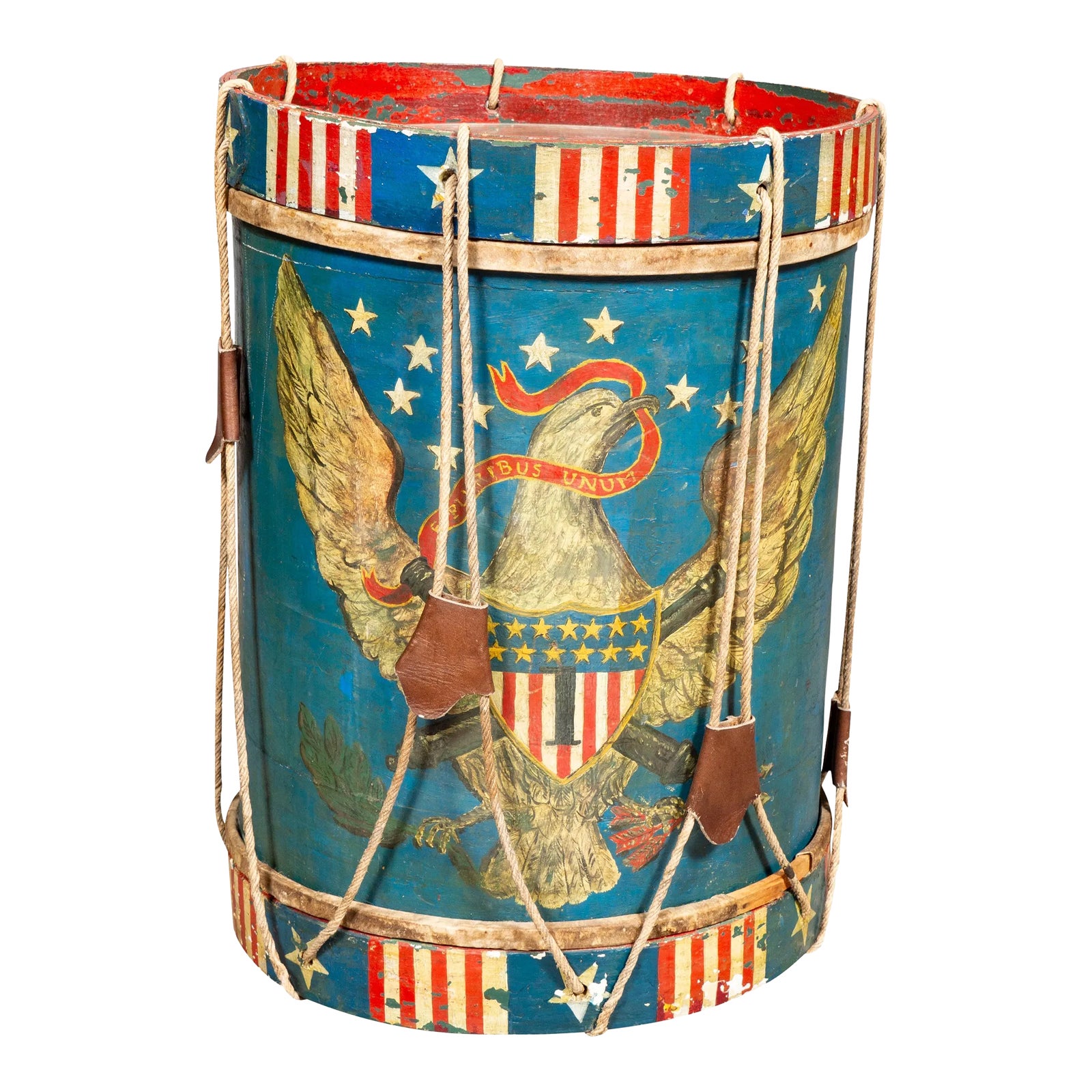 American Federal Style Military Drum | Chairish