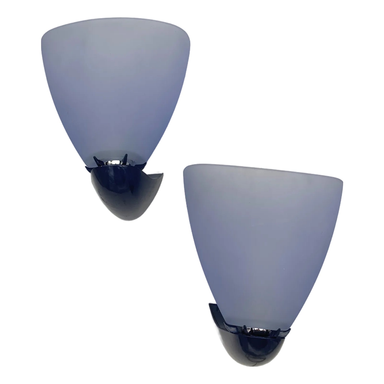 Dolly Wall Sconces in Glass from Valenti, Italy, 1980s, Set of 2 | Chairish
