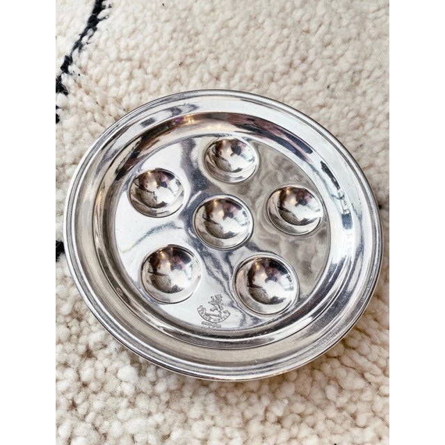 Antique Christofle Silver Escargot Tray From Grand Hotel Buenos Aires ...