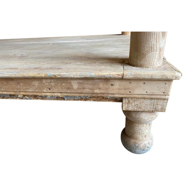 Mid-19th Century Grand Scale Draper's Table | Chairish