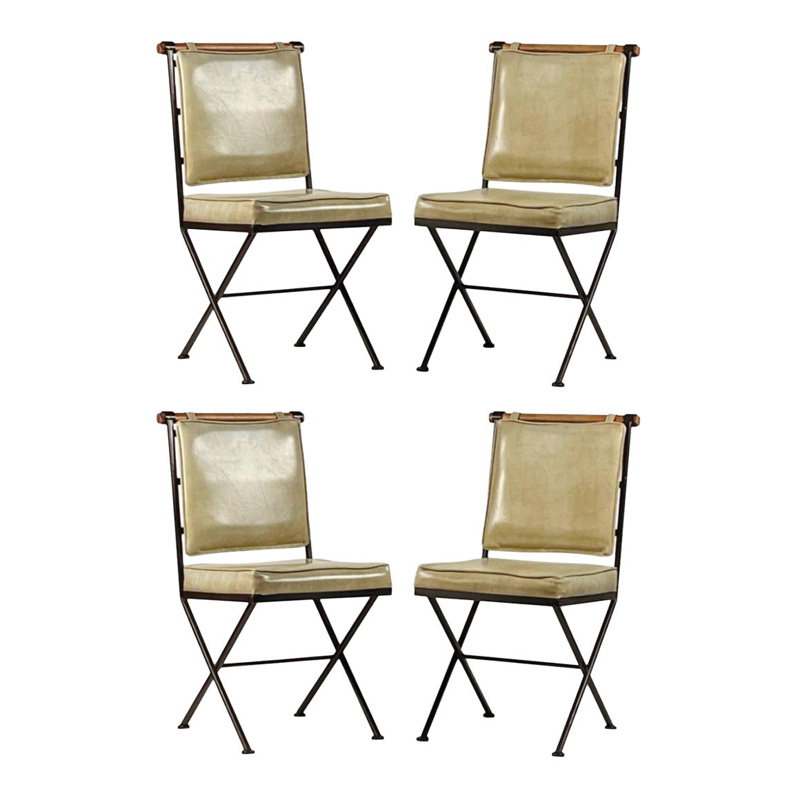 Set of 4 Dining or Side Chairs by Cleo Baldon for Inca Products, 1970s ...