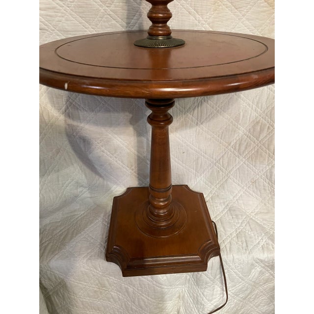 Mid Century Side Table Lamp | Chairish