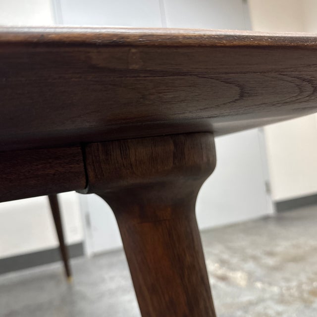 New Brownstone Landon Walnut Dining Room Table | Chairish