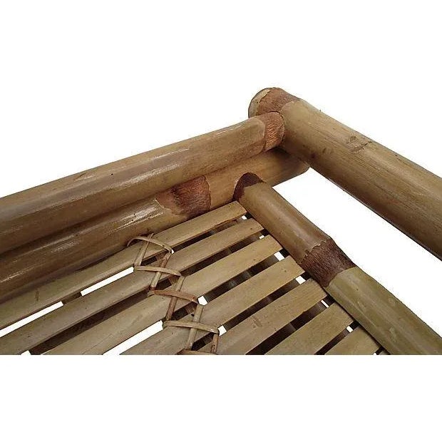 Mid-Century Japanese Bamboo Tea Tray | Chairish