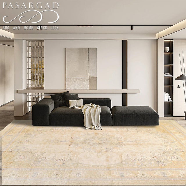 Pasargad DC Exquisite Design Paris Palace Fine Power Loom v. Silk Rug ...