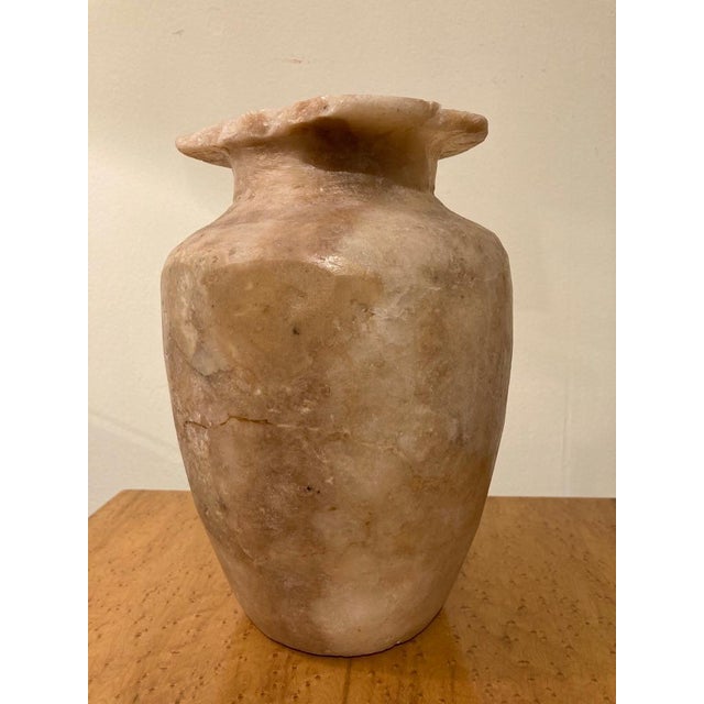 Grand Tour Egyptian Alabaster Jar | Chairish