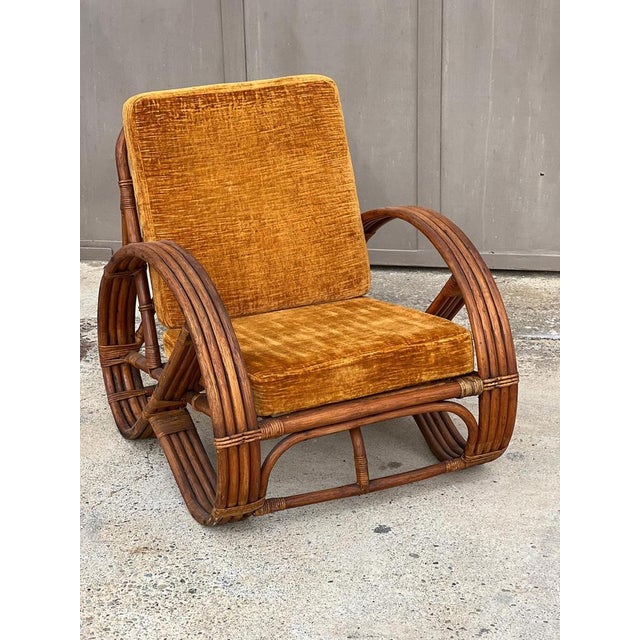 Bamboo pretzel chair store