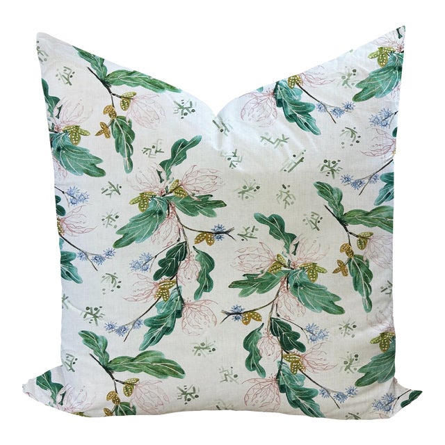 McCall in Pink/Green by Ferrick Mason Pillow Cover | Chairish