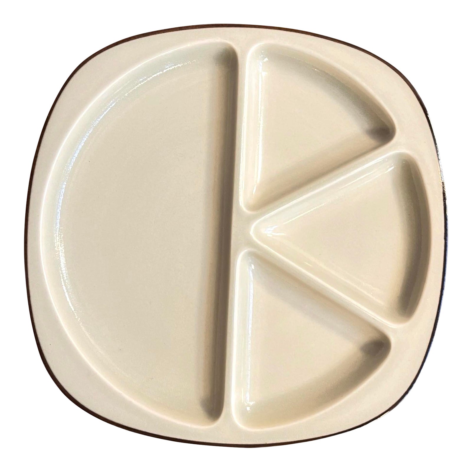 Divided Plate for Appetizers Designed by W. Karnagel Rosenthal Studio ...