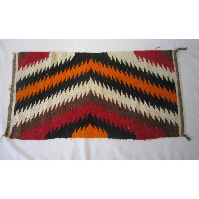 Vintage Folk Art Mexican Runner | Chairish