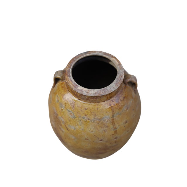 Vintage Chinese Glazed Pot | Chairish