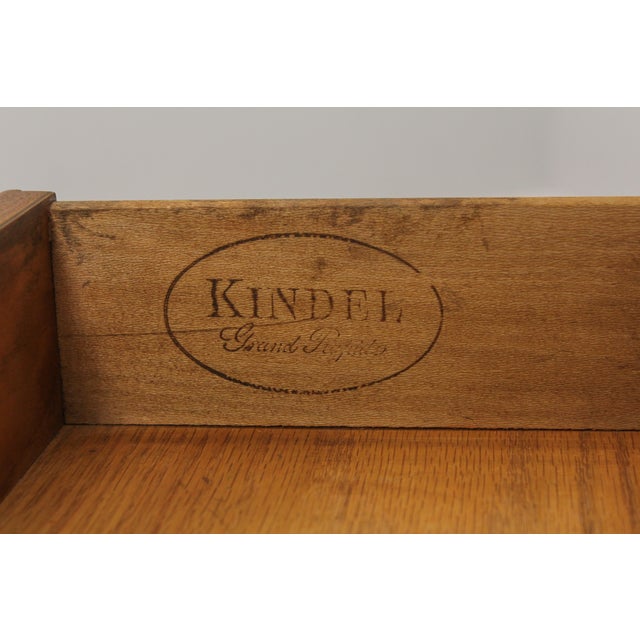 Kindel French Style Cherry Secretary Desk | Chairish