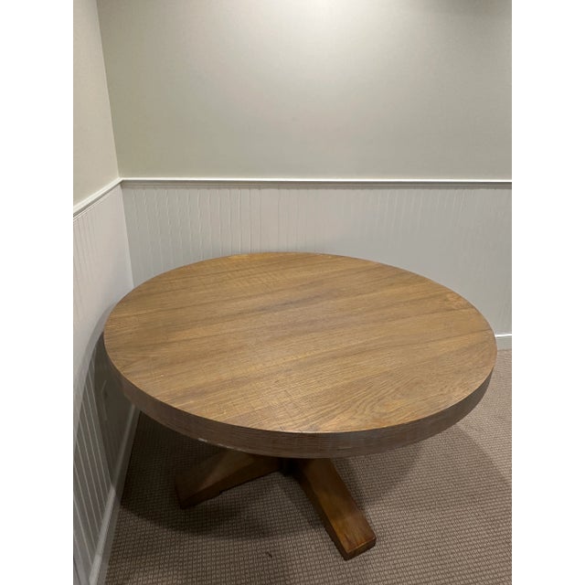 Palecek Madison Round Dining Table | Chairish