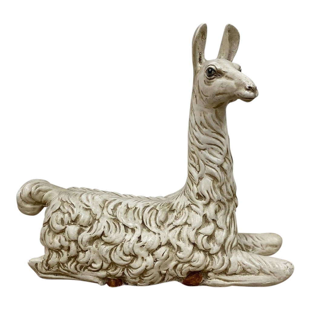 Vintage Ceramic Llama Sculpture, Italy, Circa 1970s | Chairish