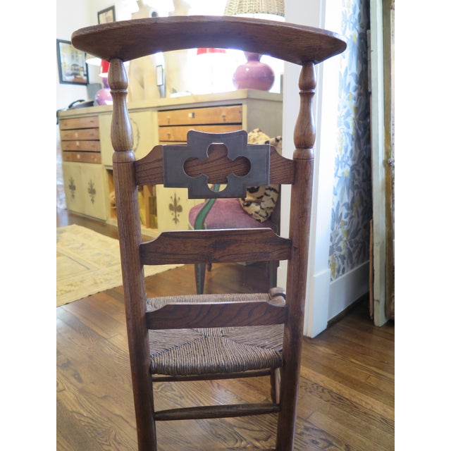 19th Century Antique Prie Dieu Chair | Chairish