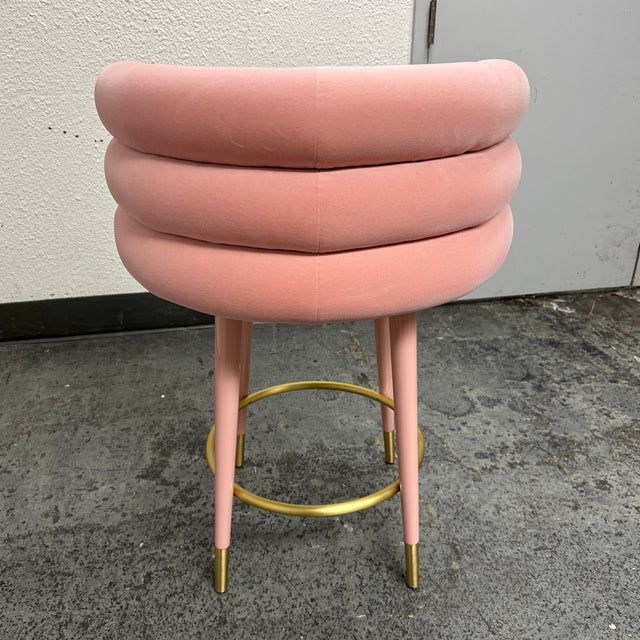 Royal Stranger Marshmallow Counter Stool | Chairish