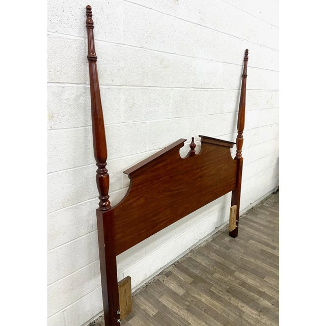 Vintage Convertible Queen or Full Traditional Style Pediment Poster ...