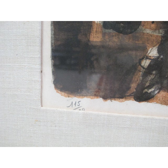 Antoni Clave Signed Limited Edition Hand Colored Lithograph Print Le ...