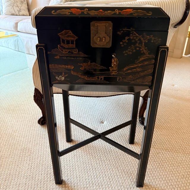 Maitland Smith Hinged Box Table | Chairish