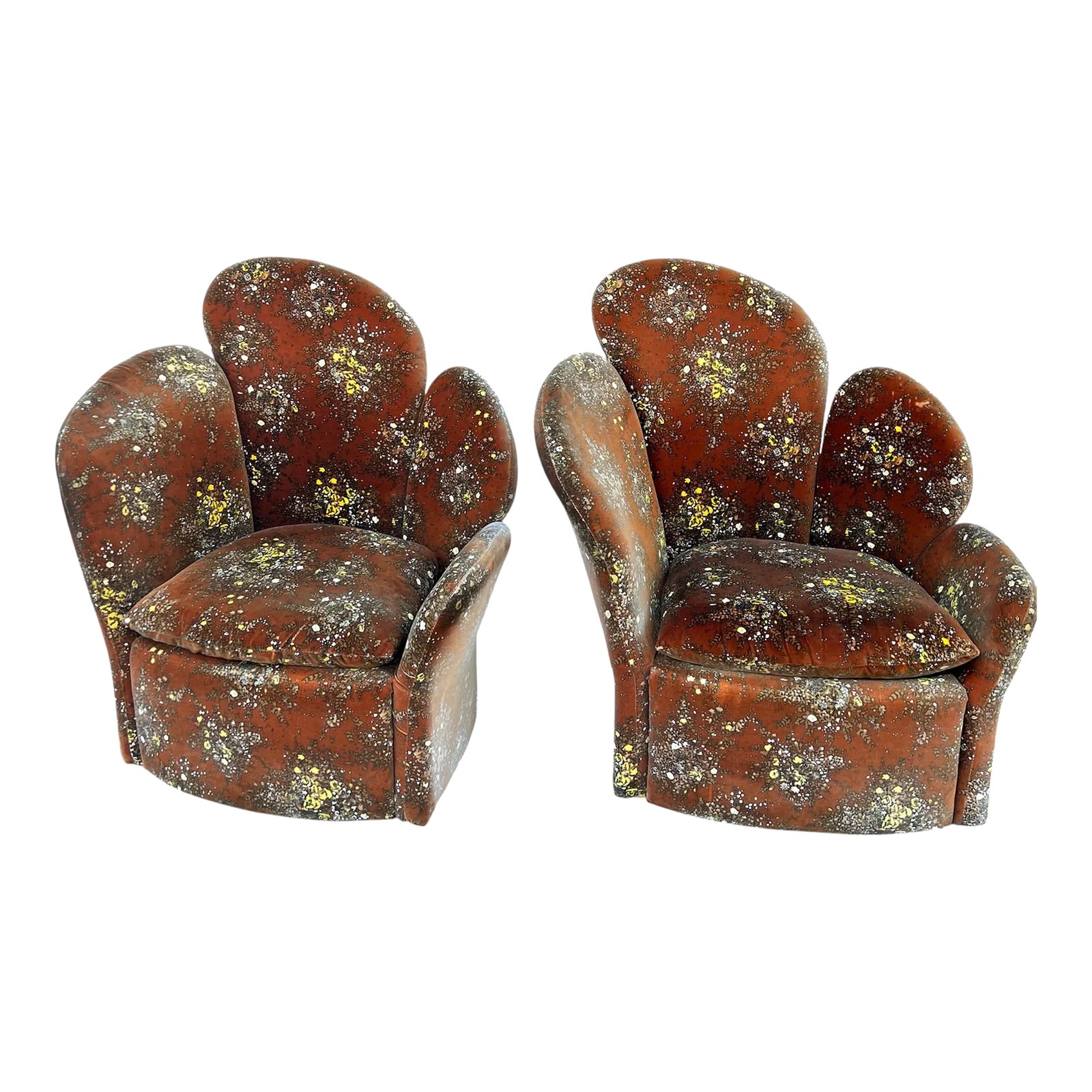 Tulip Flower Chairs by Impact 2000 - Set of 2 | Chairish